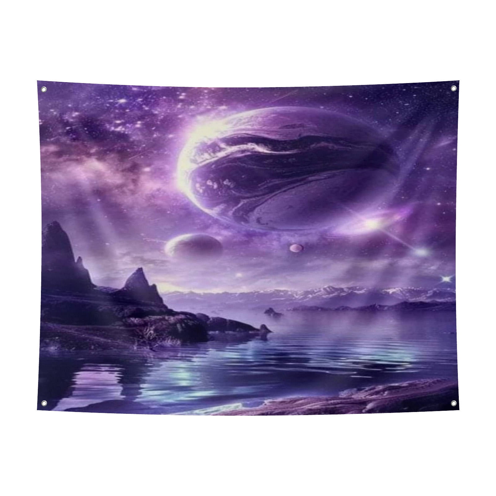 10*8 FT Starry universe Holiday Banner split joint style 7.87*9.84FT ...