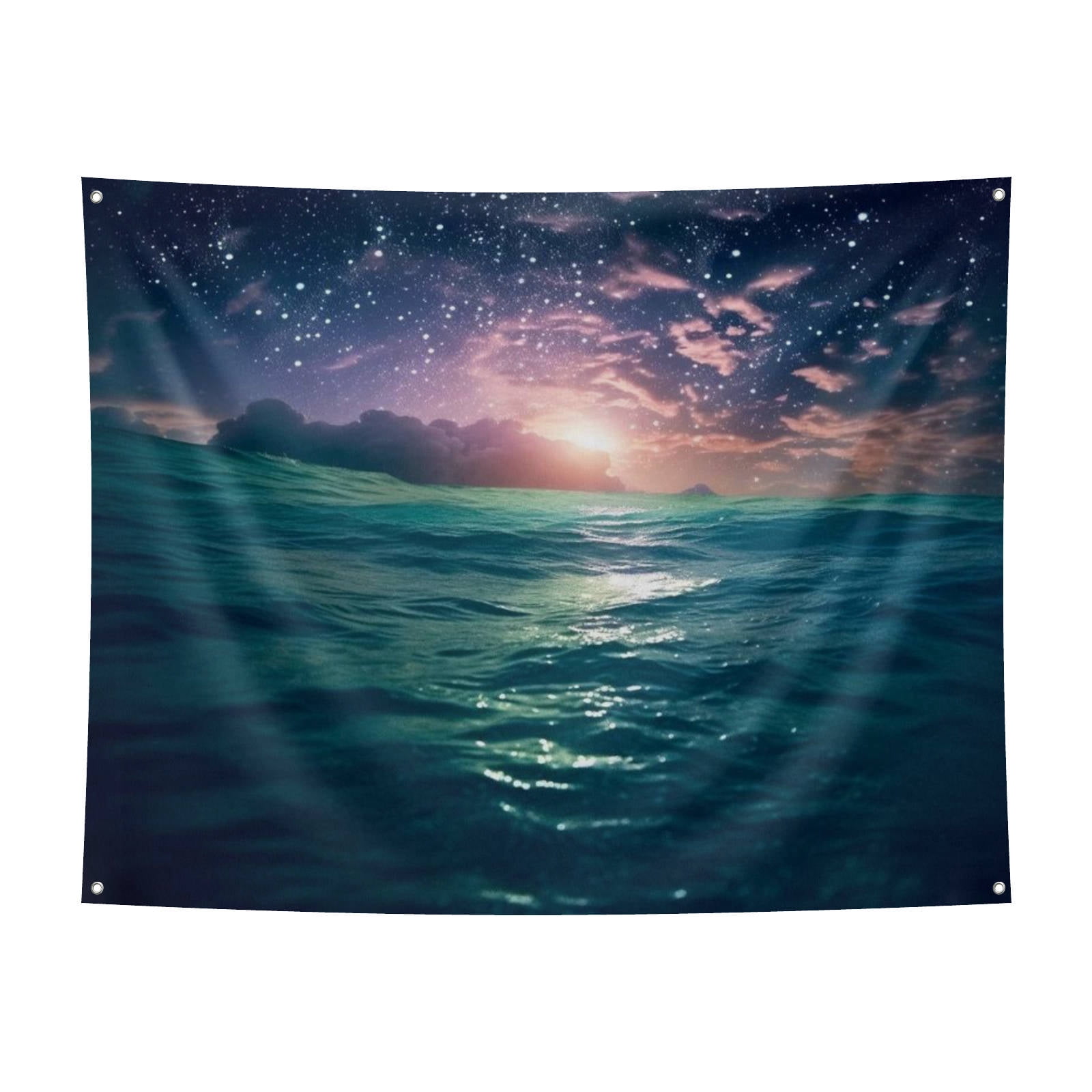 10*8 FT Starry universe Holiday Banner split joint style 7.87*9.84FT ...
