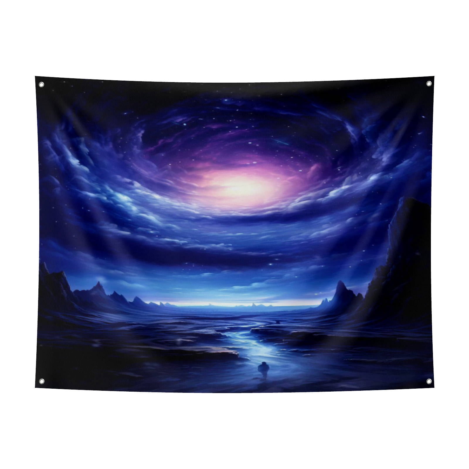 10*8 FT Starry universe Holiday Banner split joint style 7.87*9.84FT ...
