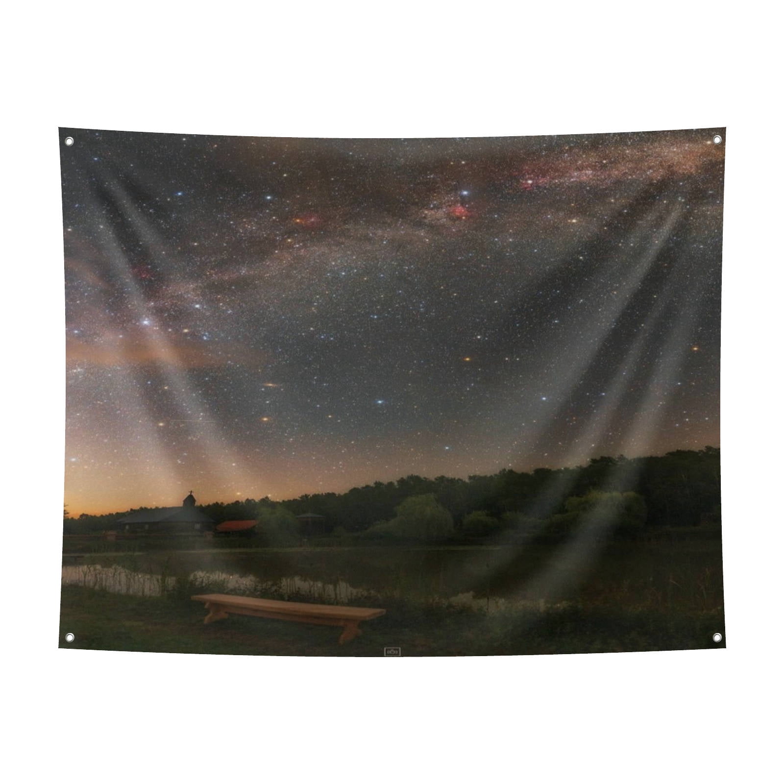 10*8 FT Starry universe Holiday Banner split joint style 7.87*9.84FT ...