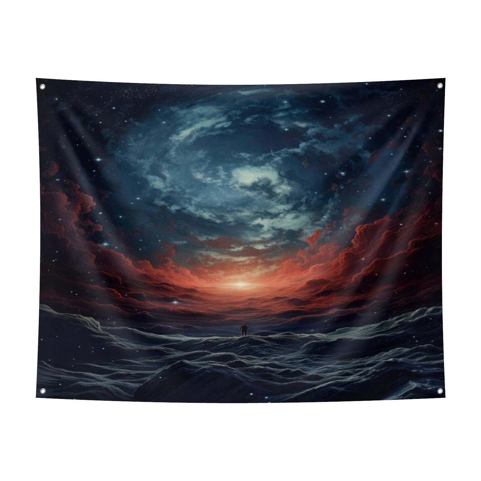 10*8 FT Starry universe Holiday Banner split joint style 7.87*9.84FT ...