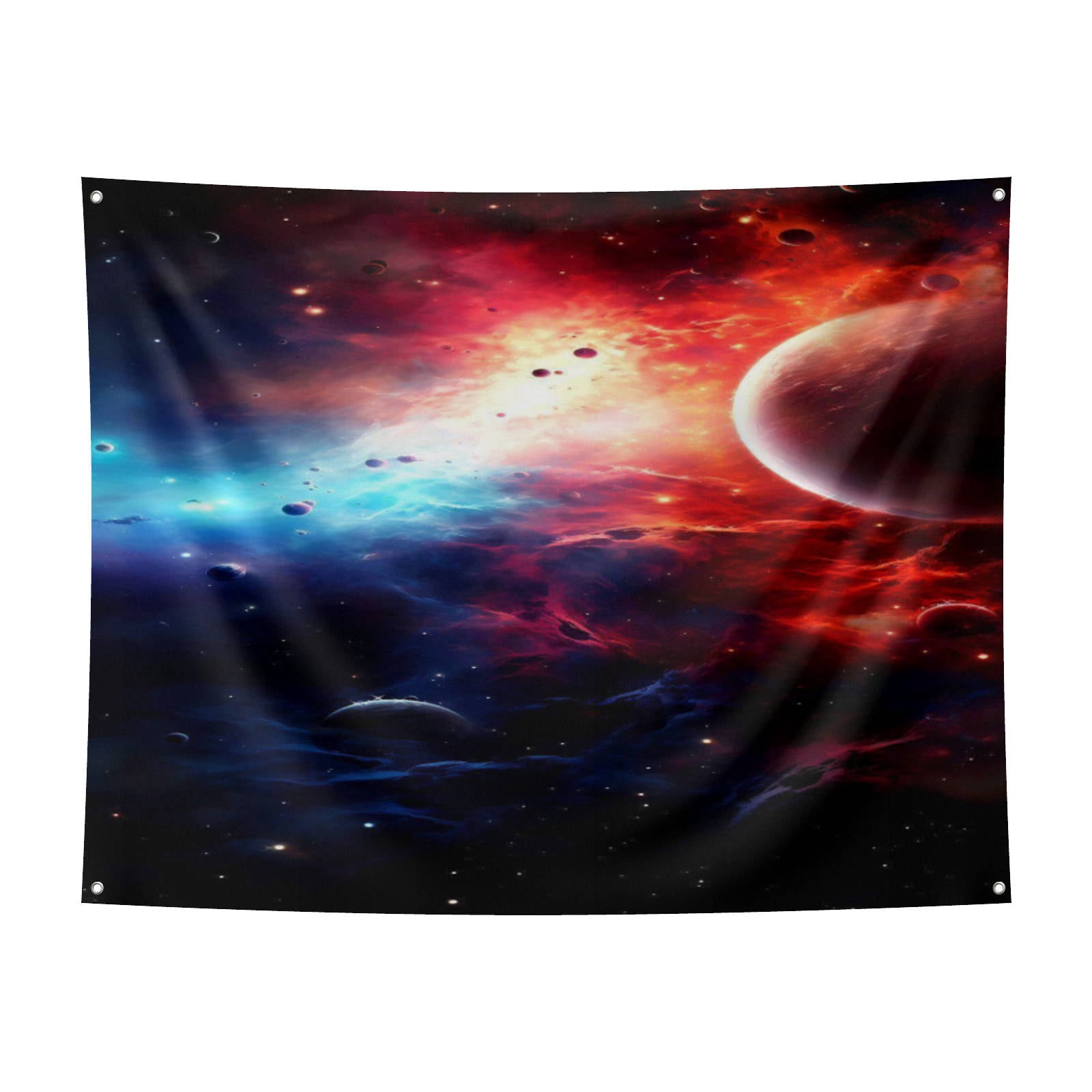 10*8 FT Starry universe Holiday Banner split joint style 7.87*9.84FT ...