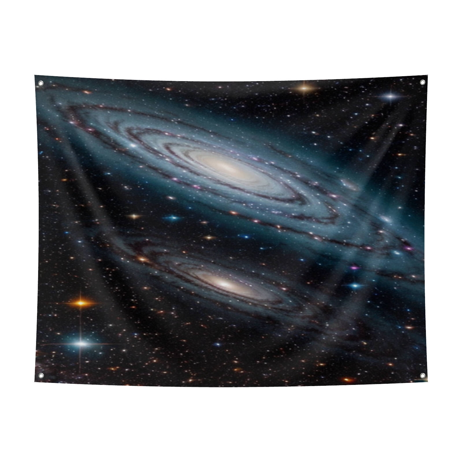 10*8 FT Starry universe Holiday Banner split joint style 7.87*9.84FT ...