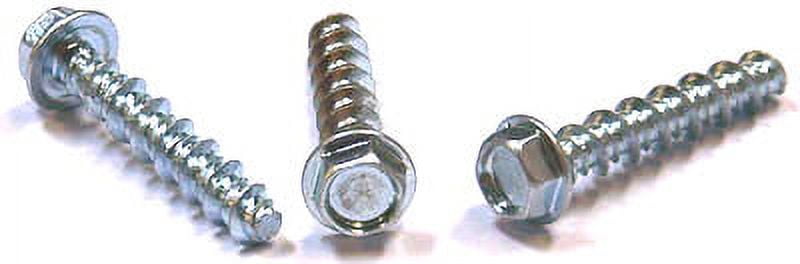#10 (#8 Head) x 1" High Low Style Thread Forming Screws / Unslotted ...