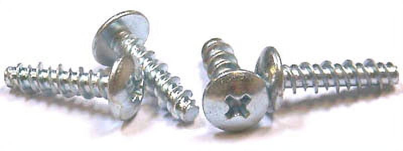 #10 (#8 Head) x 3/4" High Low Style Thread Forming Screws / Phillips / Truss Head / Steel / Zinc ...