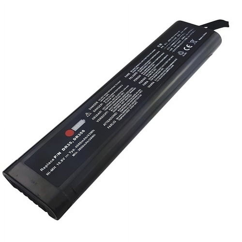 10.8V 6 Cell 4000mAh Battery for TEXAS INSTRUMENTS DR35, DR35S, DR 35 ...
