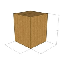 36x6x6 Kraft Brown Corrugated Shipping Boxes, 32 ECT Single-Wall, Qty ...