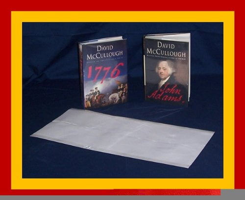 10-9 1/2" x 20" Archival Fold-On Book Jacket Covers - Center-Loading ...
