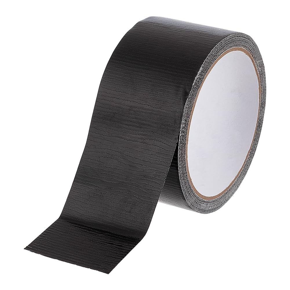 10.9 Yard Black Bookbinding Tape 1.96 Inch PE Plastic Adhesive Tapes ...