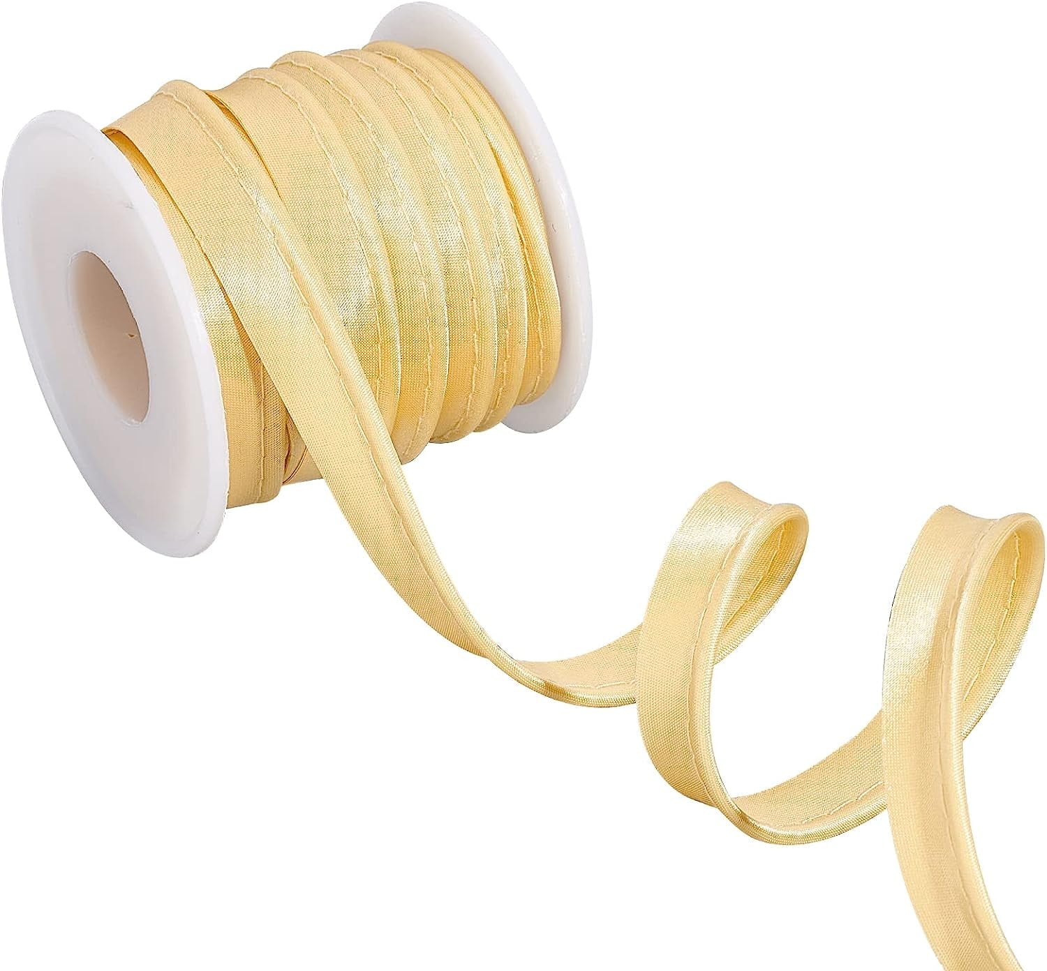 10.9 Yards 1 2 Satin Piping Trim with Cotton Core Single Fold Bias Tape ...