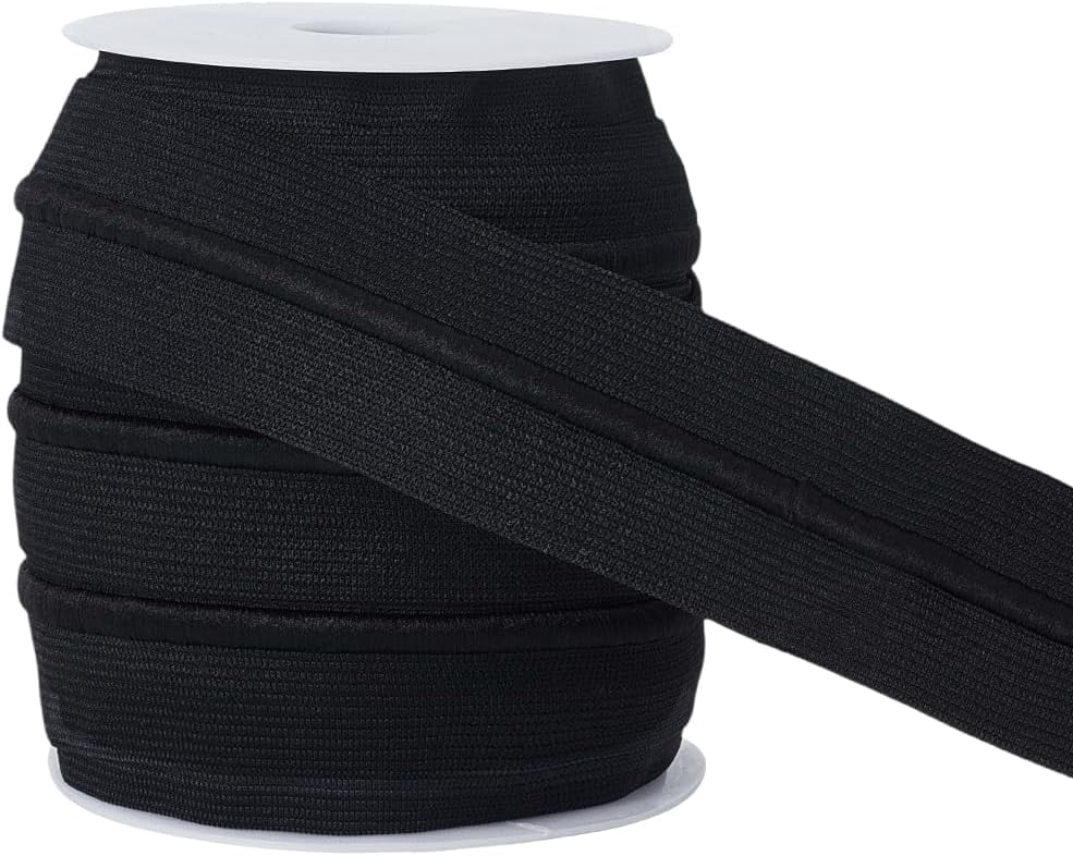10.94 Yards Black Knit Elastic Band 1.57 Inch Wide Sewing Elastic Band ...