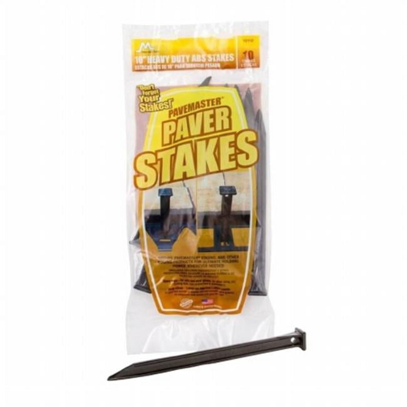 10" ABS Paver Stakes, 10-Pack - Walmart.com