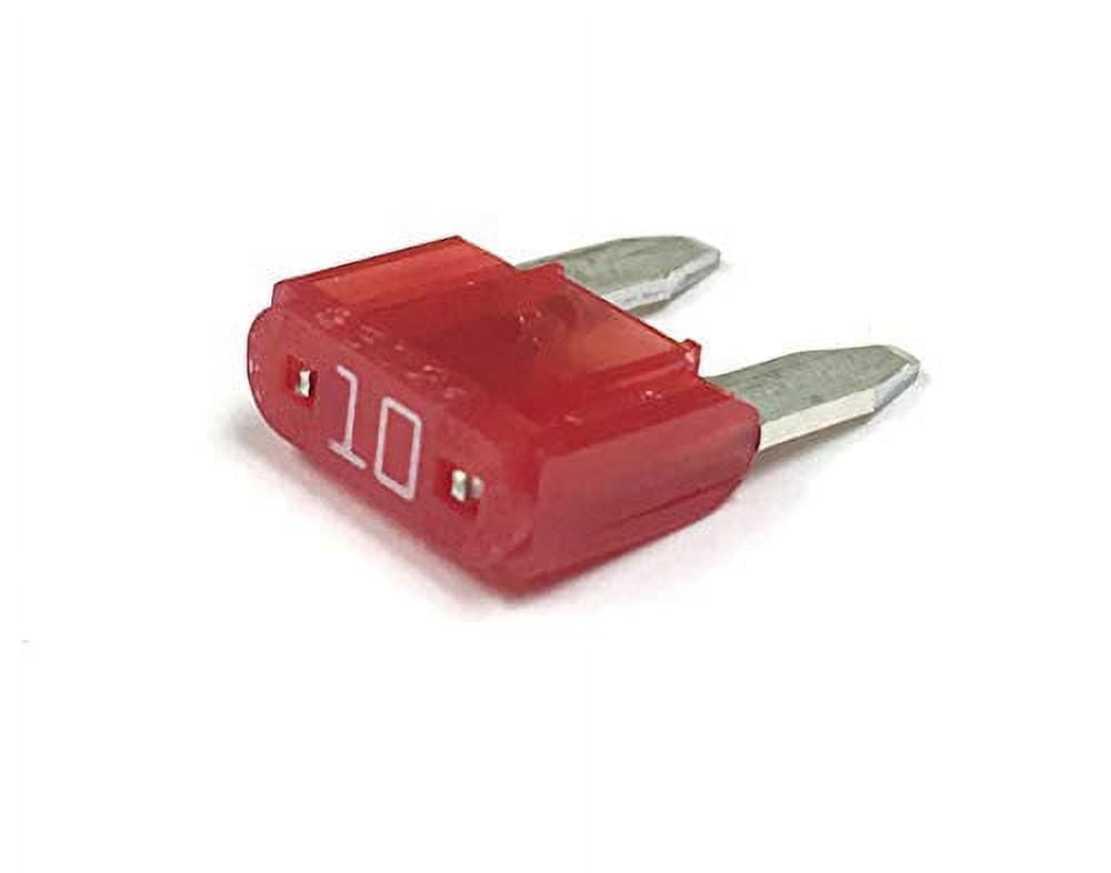 10 AMP MINI ATM BLADE-TYPE FUSE- 10PK - Walmart.com