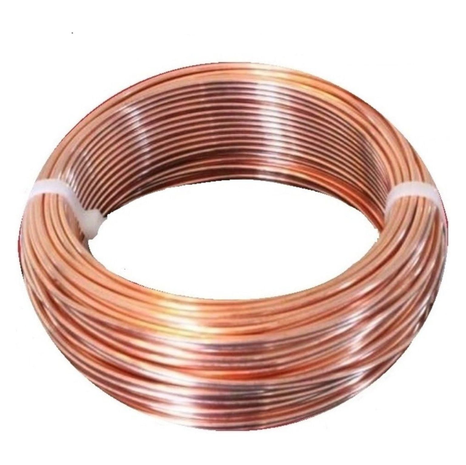 10 AWG Bare Copper Wire 75 Ft Coil Single Solid Copper Wire 99.9% Pure ...