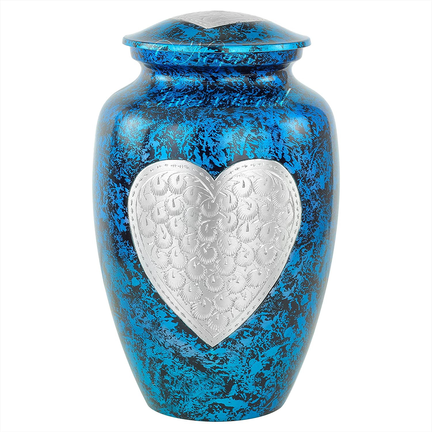 10" Aluminum Cremation Funeral Urns for Adult Human & Pet Loss ...