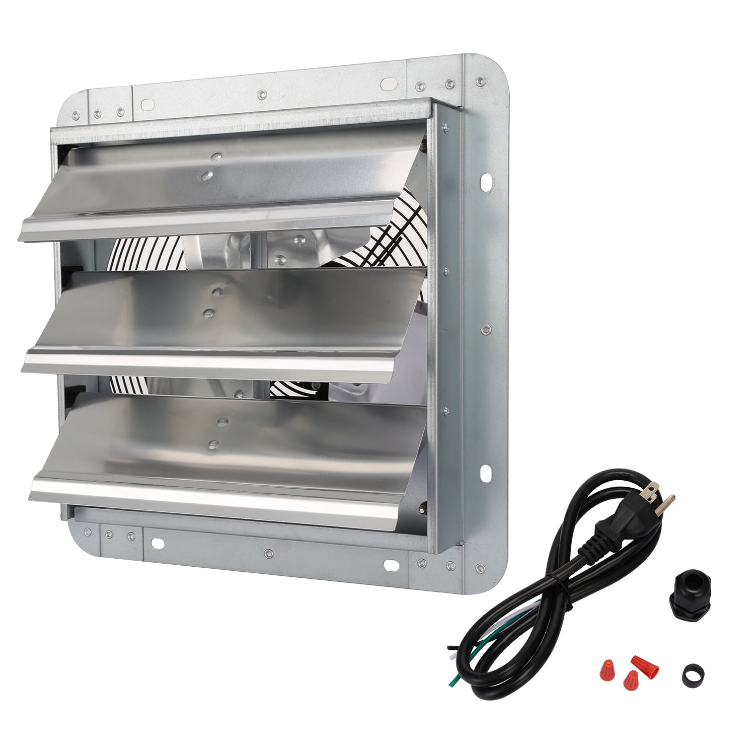 10" Aluminum Shutter Exhaust Fan High Speed Ventilation Extractor ...