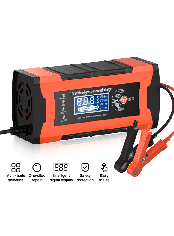 24 Volt Battery Chargers in Car Battery Chargers - Walmart.com
