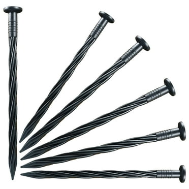 10pk Interlocking Stakes Lawn Border, Cobbled Stone Style Plastic ...