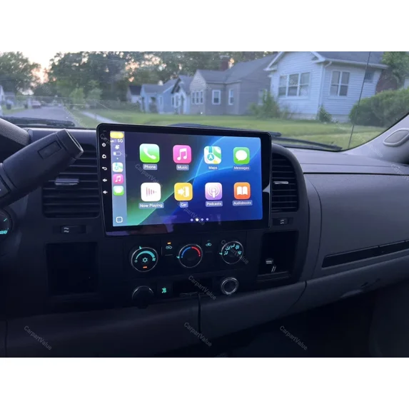 10" Android 14 Car Stereo Compatible for Chevrolet Silverado 1500 (2009 ...