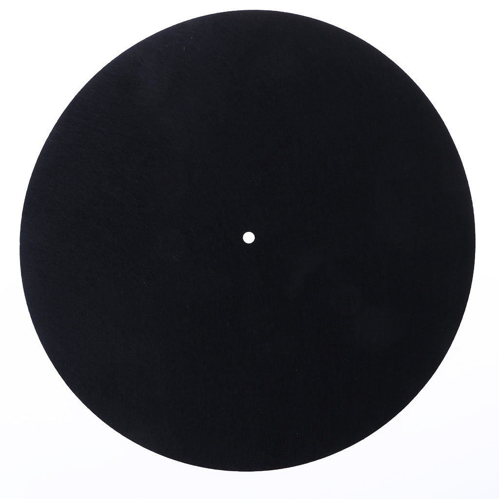 10" Anti-Static Felt Platter Turntable Mat Anti-Vibration Slipmat ...