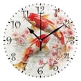10" Artistic Round Wall Decorative Desk Clock Wall Clock Home Decor ...