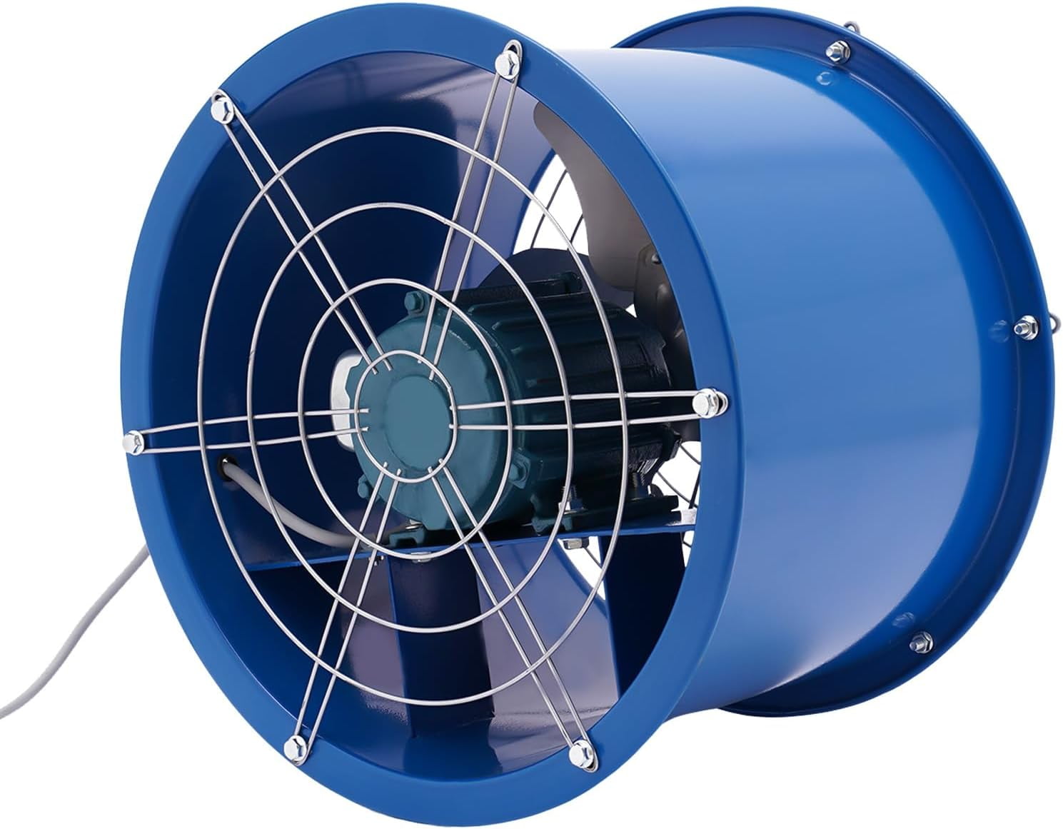 10" Axial Fan Cylinder Pipe, 1420r/min 180W Explosion-Proof Spray Booth ...