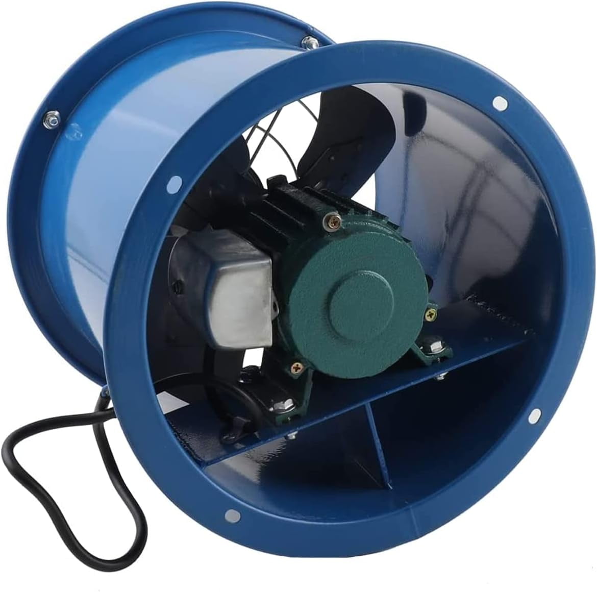 10" Axial Fan Cylinder Pipe Explosion-proof Spray Booth Paint,Utility ...