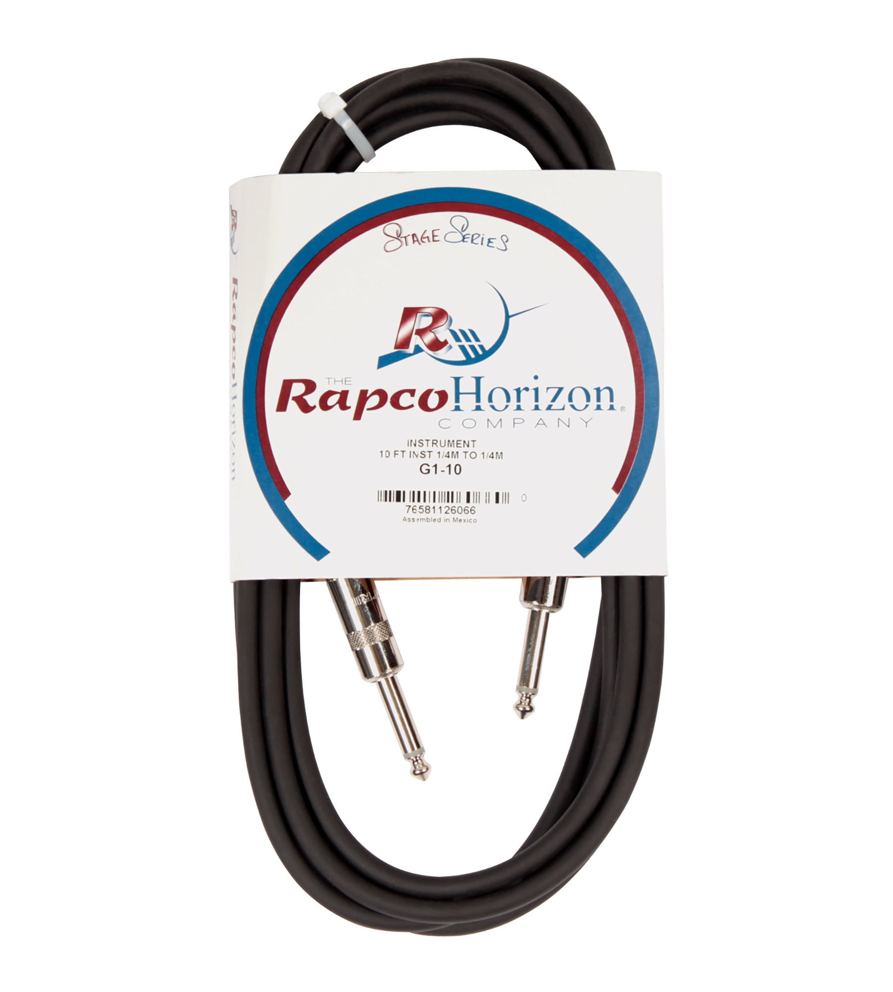 Rapco Horizon Standard Guitar Cable 10 ft. - Walmart.com