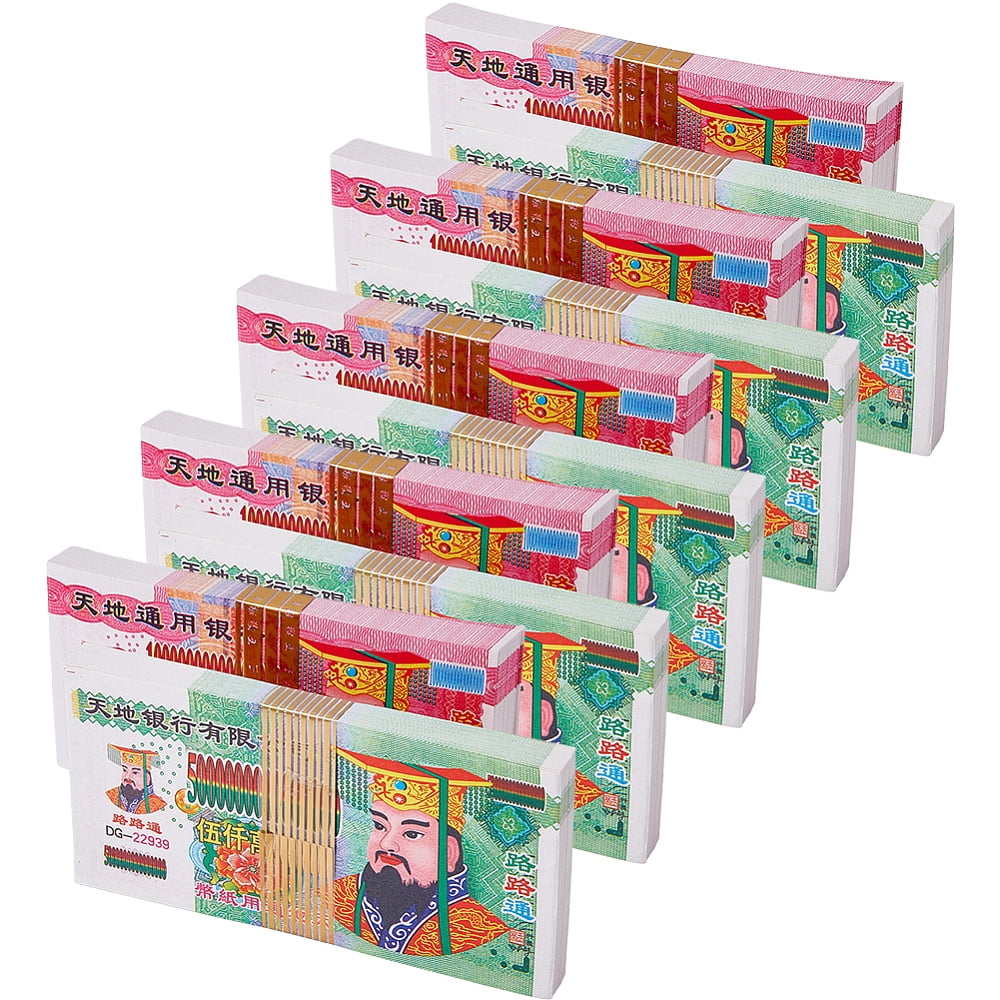 10 Bags 2 Styles Ancestor Money Joss Paper for Worship funerals and ...