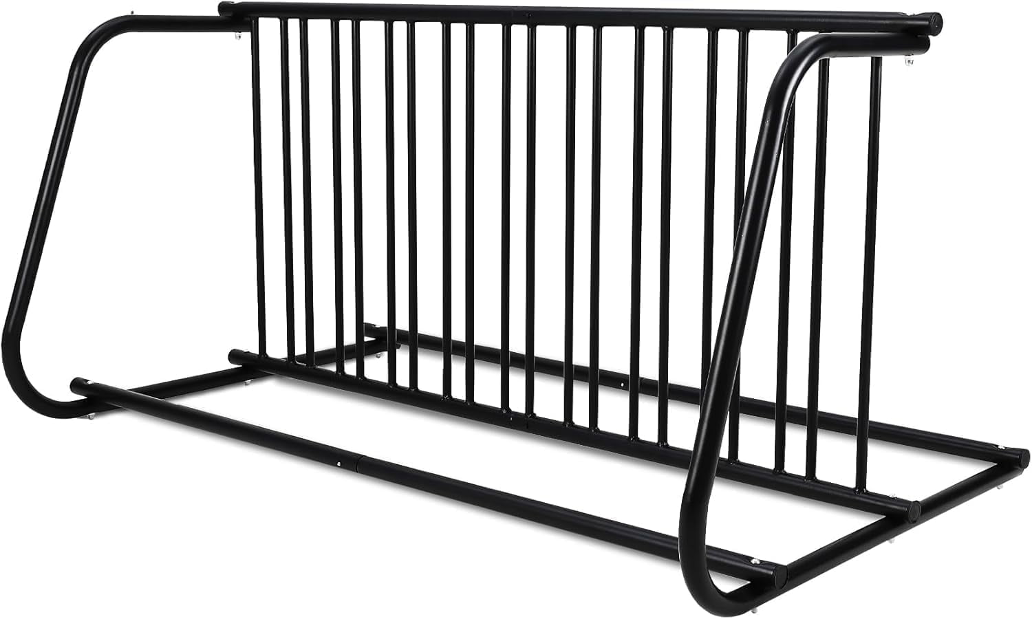 10-Bike Commercial Floor Bike Rack Stand – Heavy-Duty Double-Sided ...