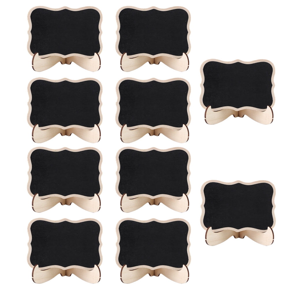 10 Blackboard Mini Chalkboard Crafts Display Bar Sign Board Display ...