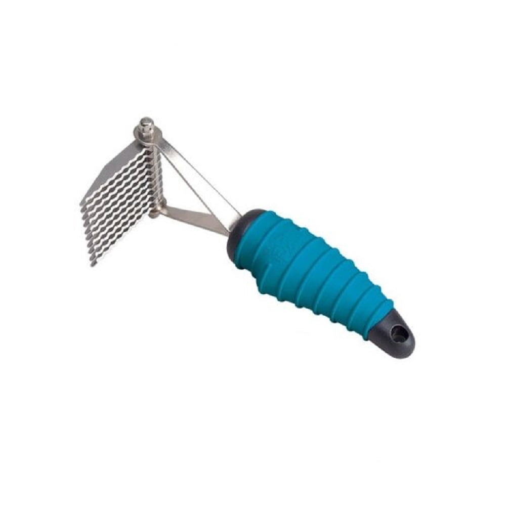 10 Blade Rake Ergonomic Dog Grooming Tool for Dogs - Walmart.com