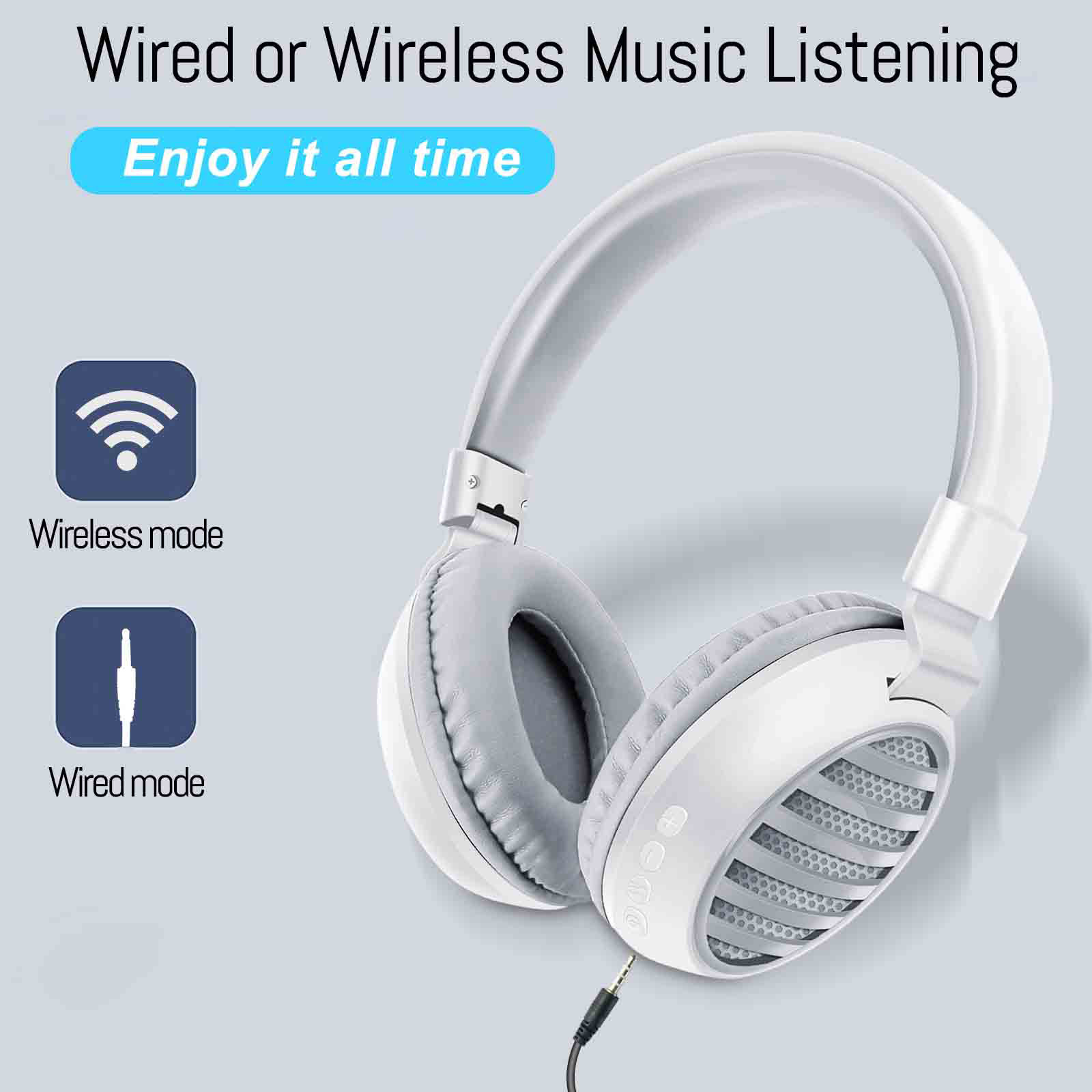 Under 10, Bluetooth Headset, Foldable & Retractable, Full Ear Design ...