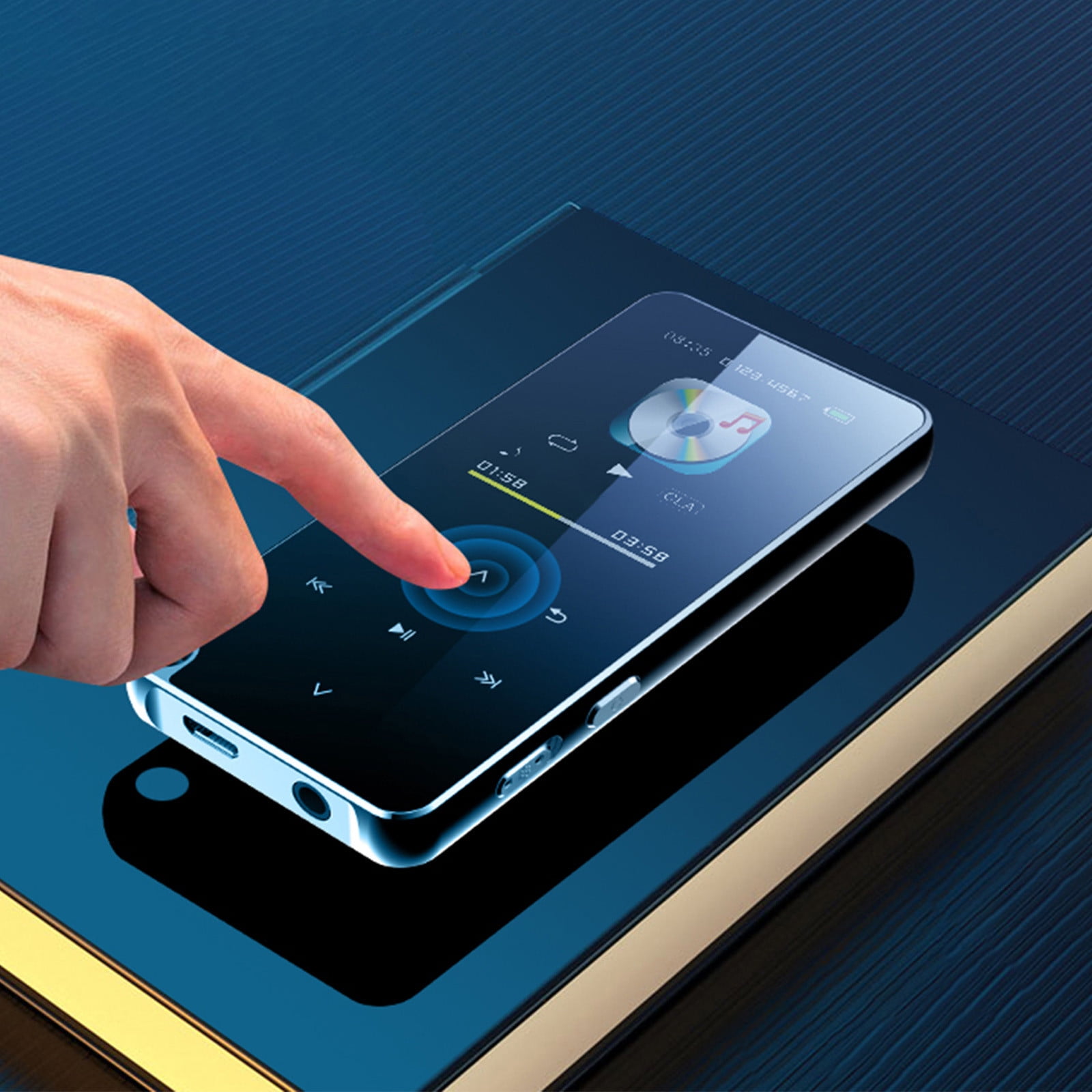 Under 10, Bluetooth MP3 Player, Memory Card MP4, 8GB Storage, Lossless ...