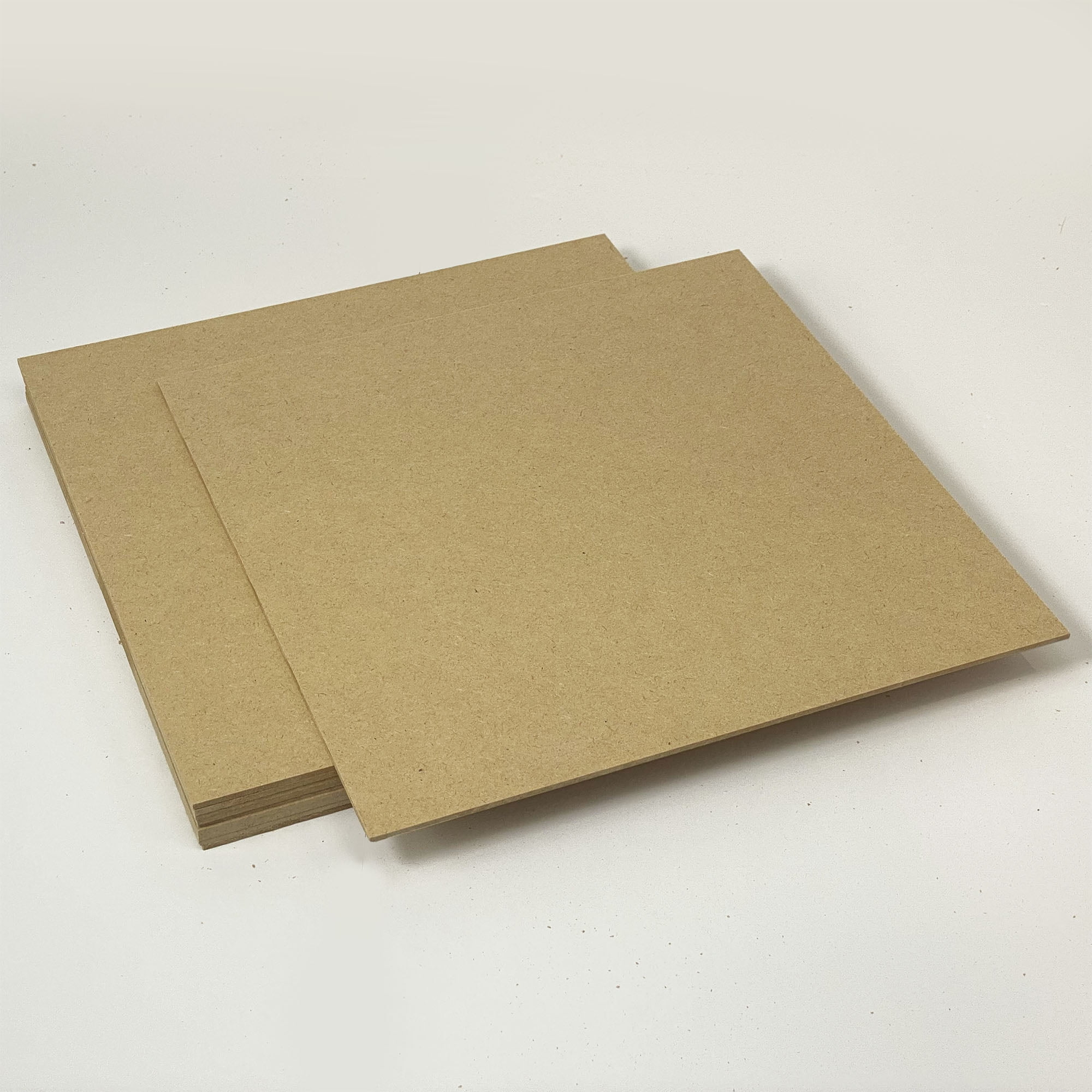 10 Boards of 12”x 12”, 3mm 1/8th inch MDF (Medium Density Fibreboard ...