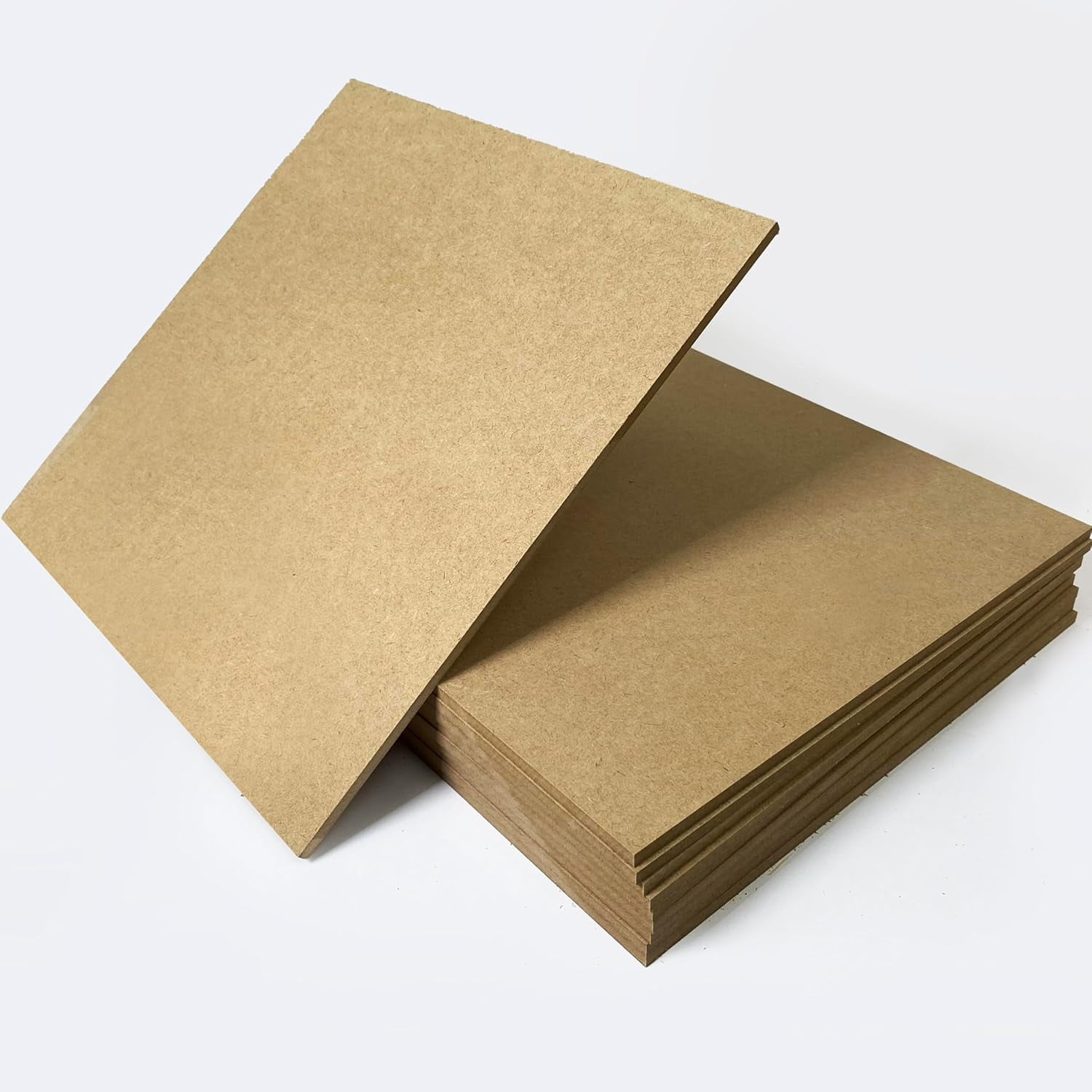 10 Boards of 12”x 12”, 6mm 1/4th inch MDF (Medium Density Fibreboard ...