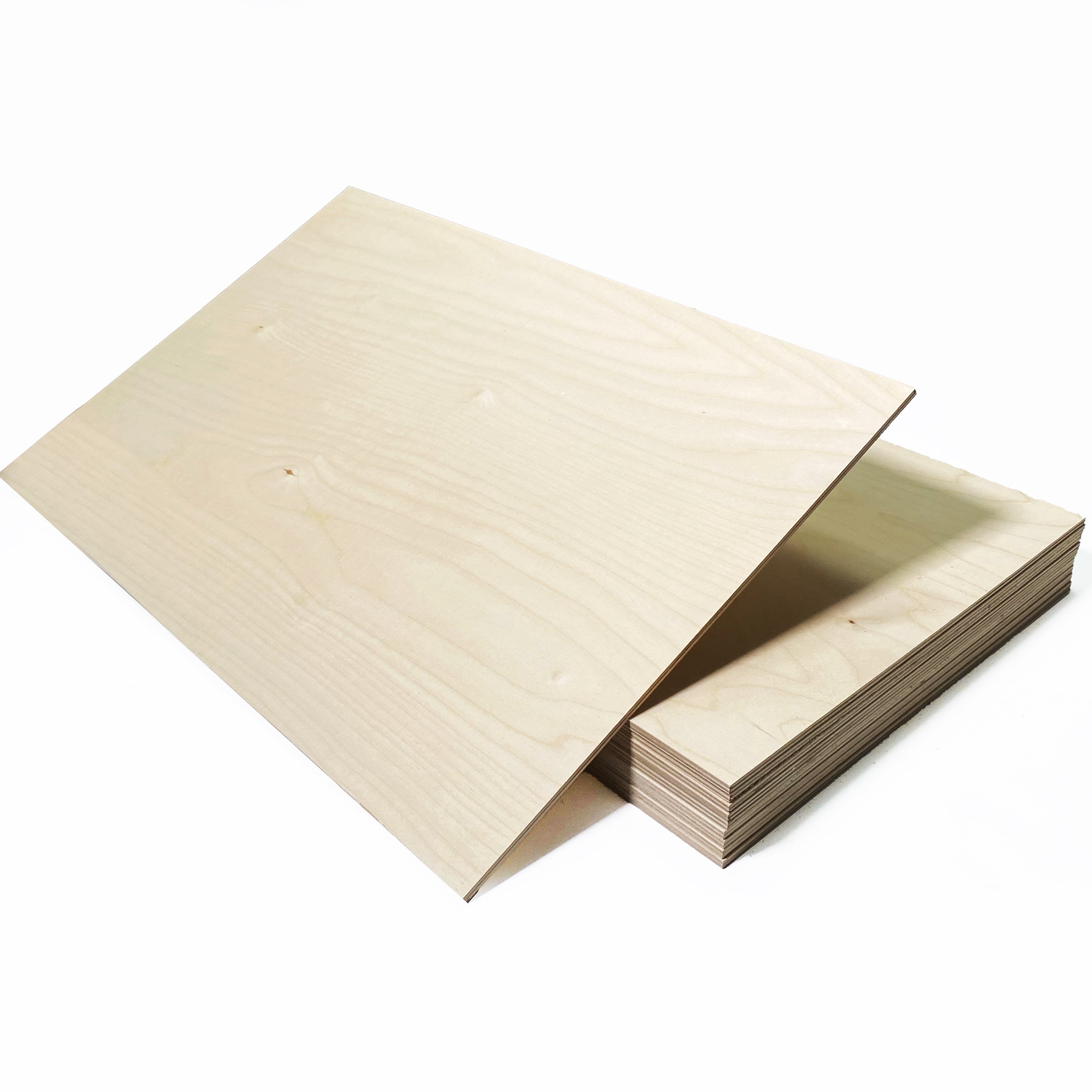 10 Boards of 16” x 24” 3mm 1/8 inch Grade B/BB Baltic Birch Plywood ...