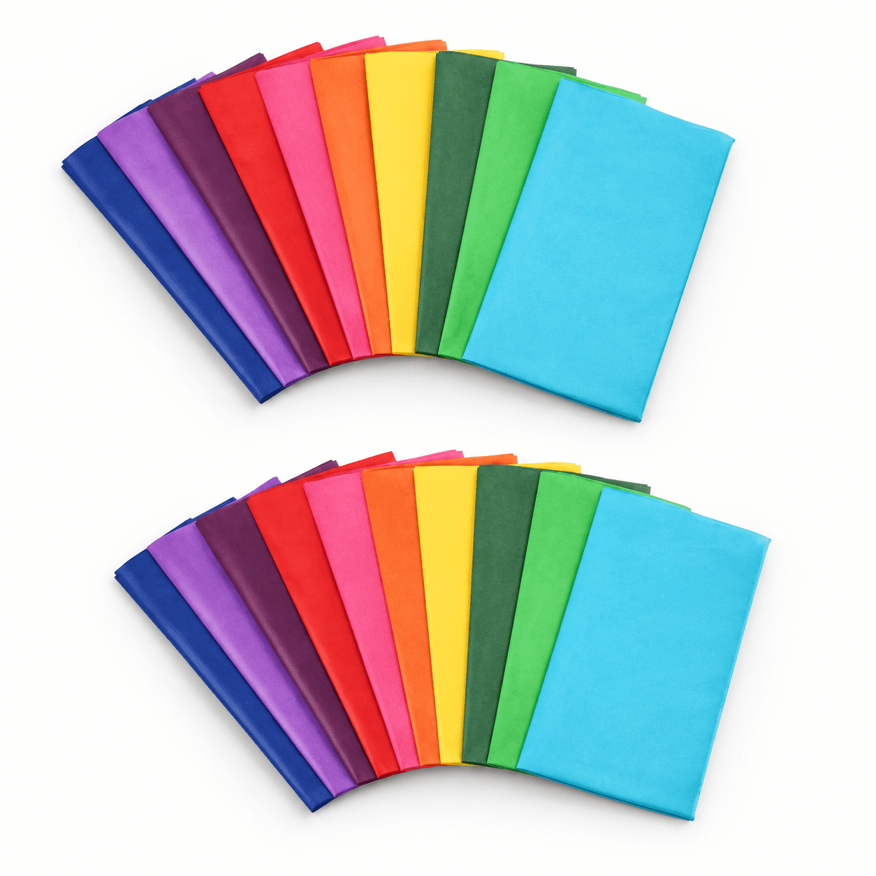10 Bold Colored Gift Wrap Tissue Paper, 60 Sheets (Pack of 2) - Walmart.com