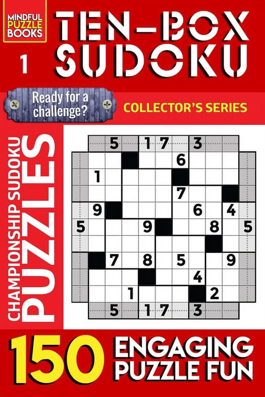 10 Box Sudoku: Ten-Box Sudoku: 150 Engaging Puzzle Fun (Series #1 ...