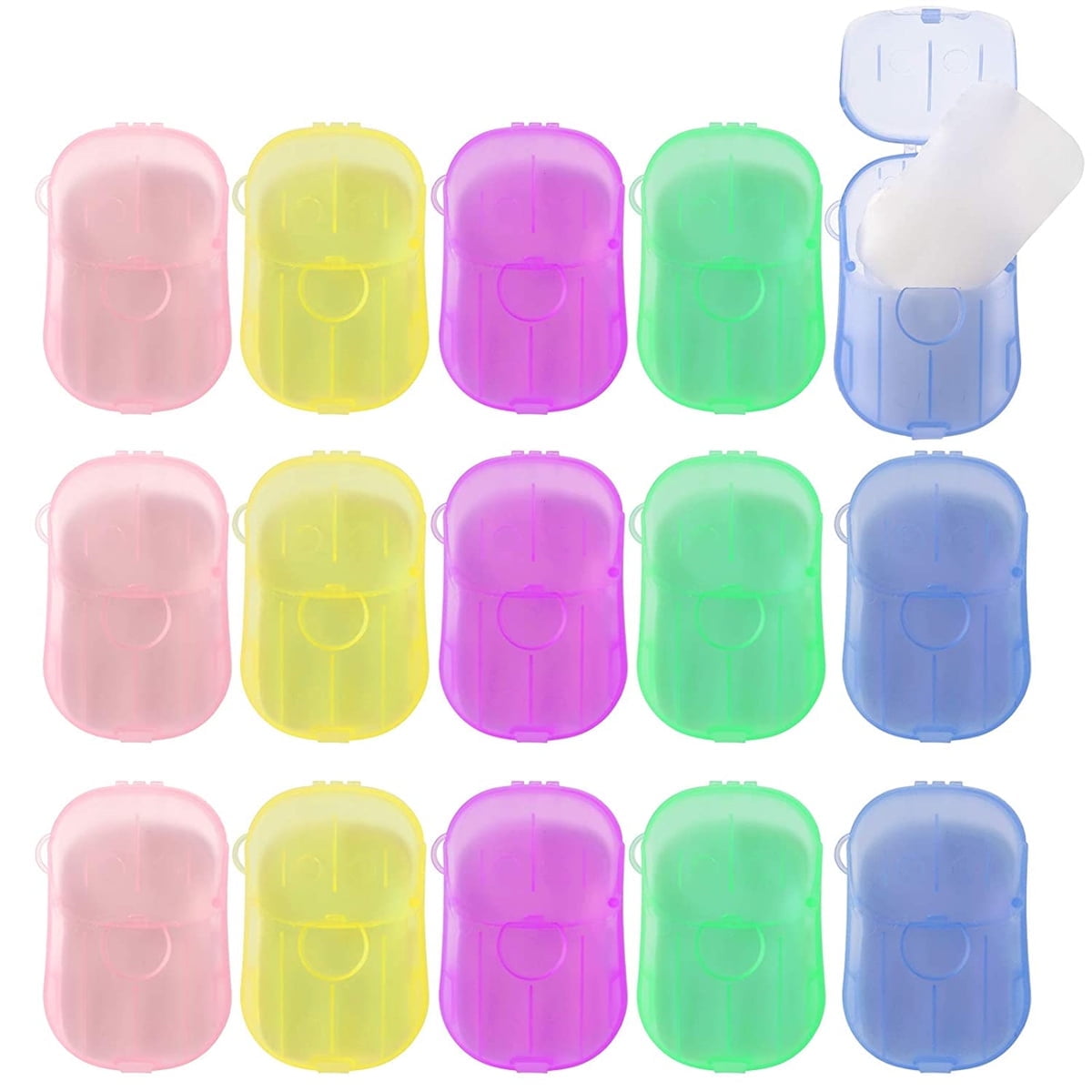 10 Boxes (200 Tablets) of Mini Disposable Soap Sheets Hand Washing ...