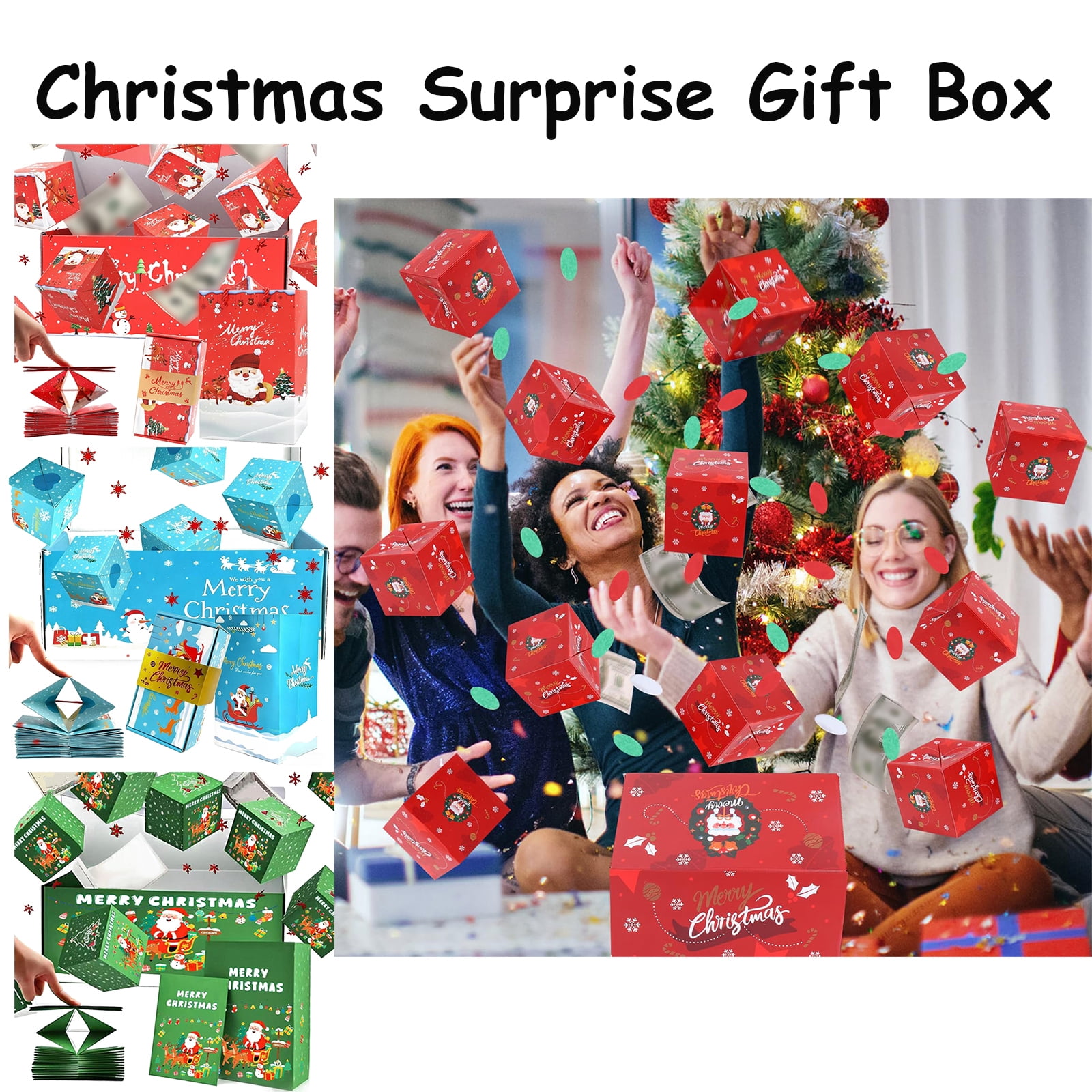 10 Boxes Explosion Gift Box, Surprise Gift Box, Pop-Up Money Gift Box ...