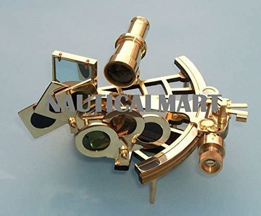 10" Brass Astrolabe Sextant by Nauticalmart - Walmart.com
