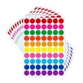 10 Bright Colors 3/4" Dot Stickers Round Color Coding Labels. 4200 Pcs ...