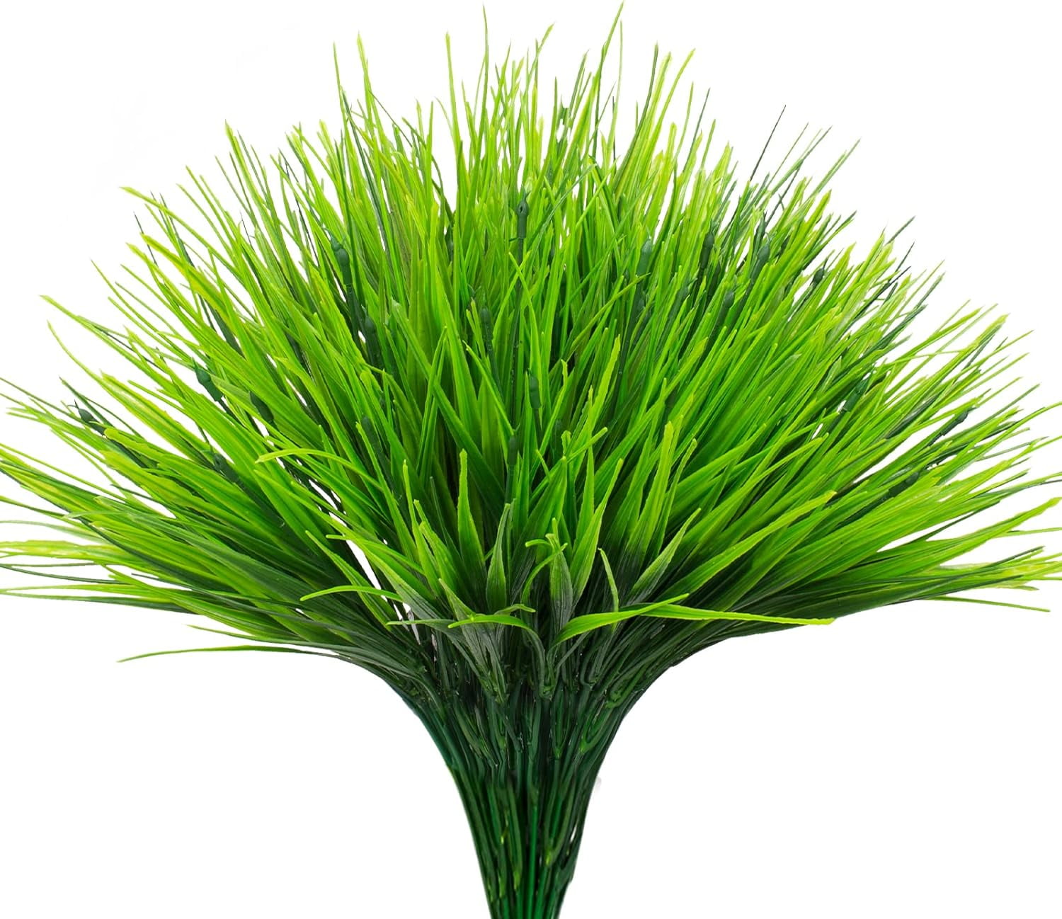 10 Bundles Artificial Flowers UV Resistant Outdoor Plants No Fade Faux ...