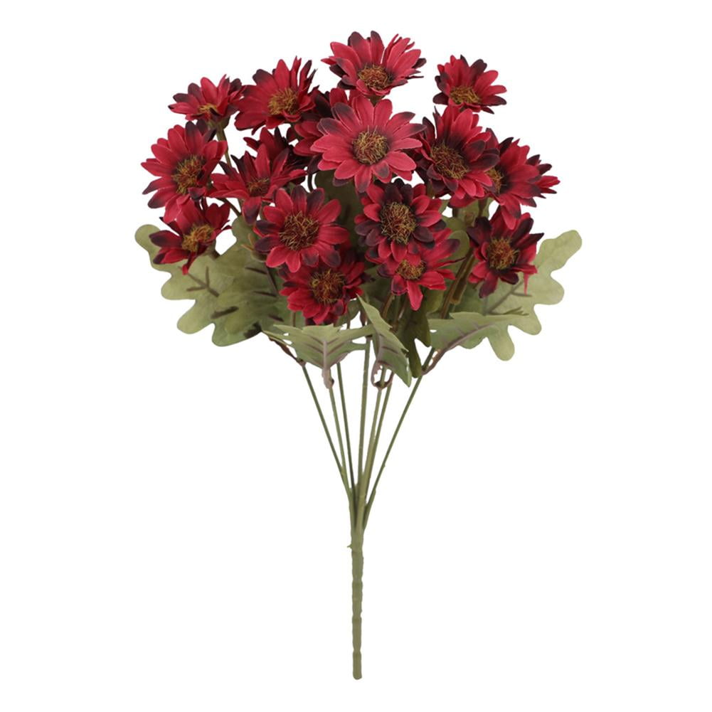 10 Bundles Fake Mums Fall Flowers, Artificial Fall Flowers Fake Mums ...