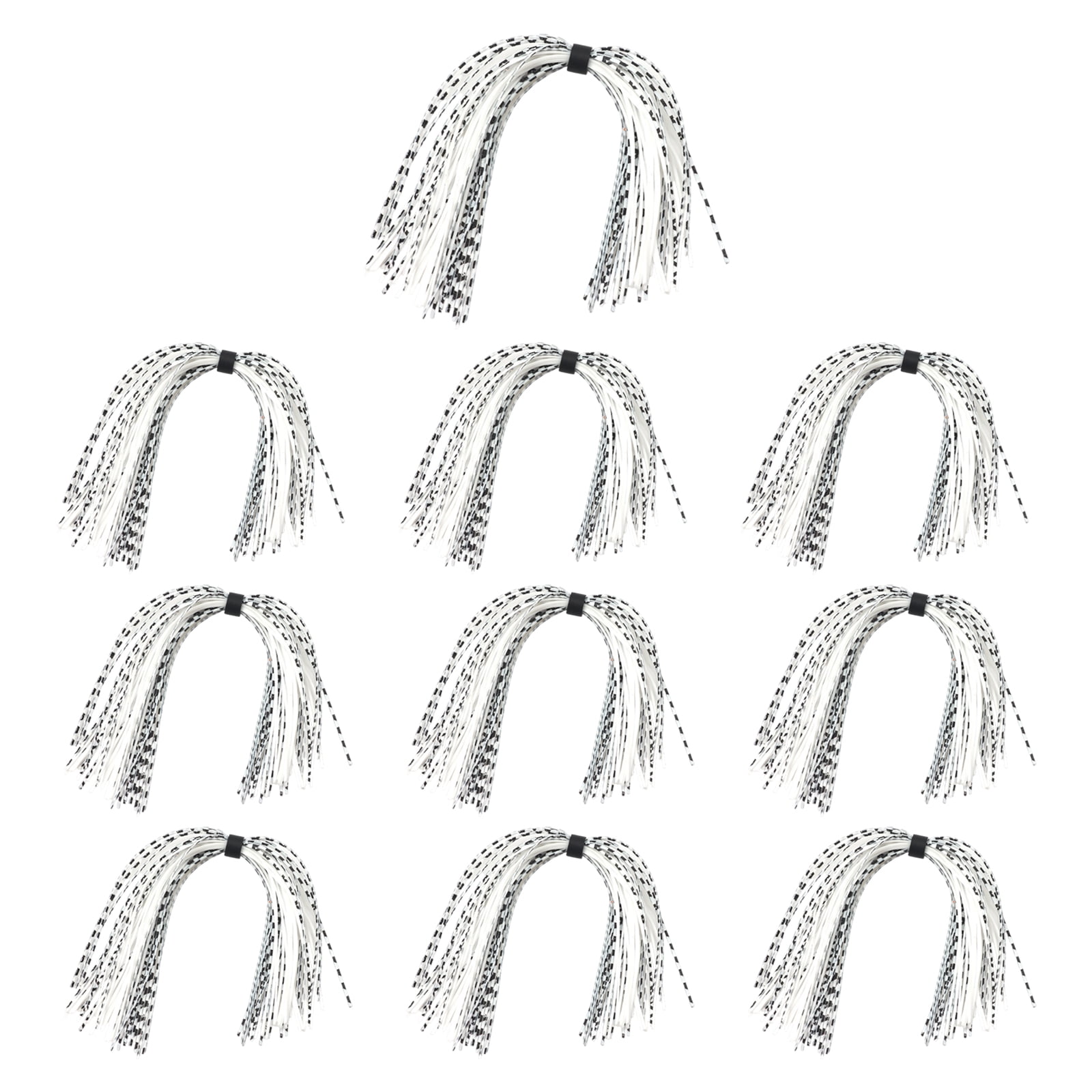 10 Bundles Spinnerbaits Buzzbaits Jigs Squid Skirt Fly Tying Component ...