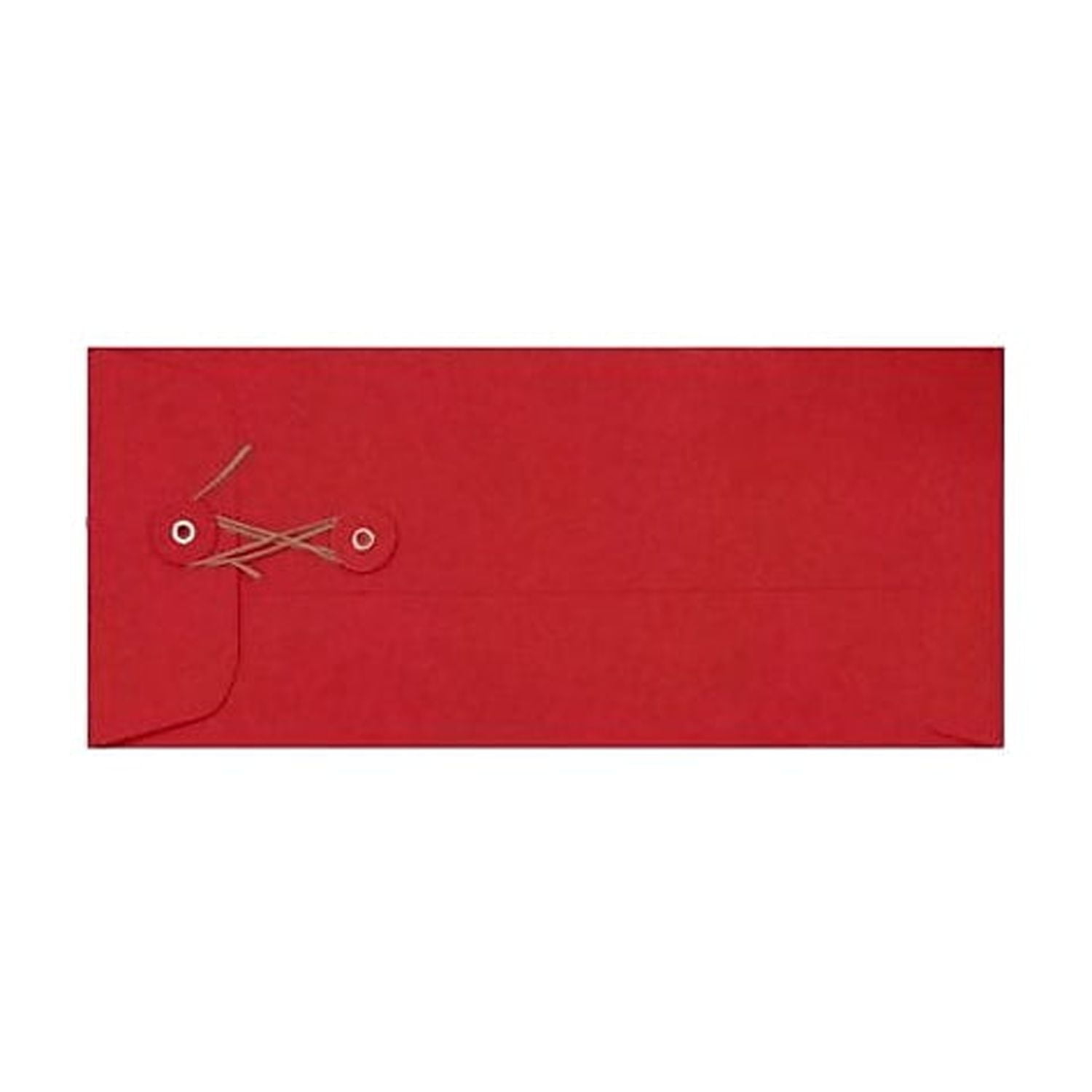 #10 Button & String Envelopes (4 1/8 x 9 1/2) - Ruby Red (50 Qty ...