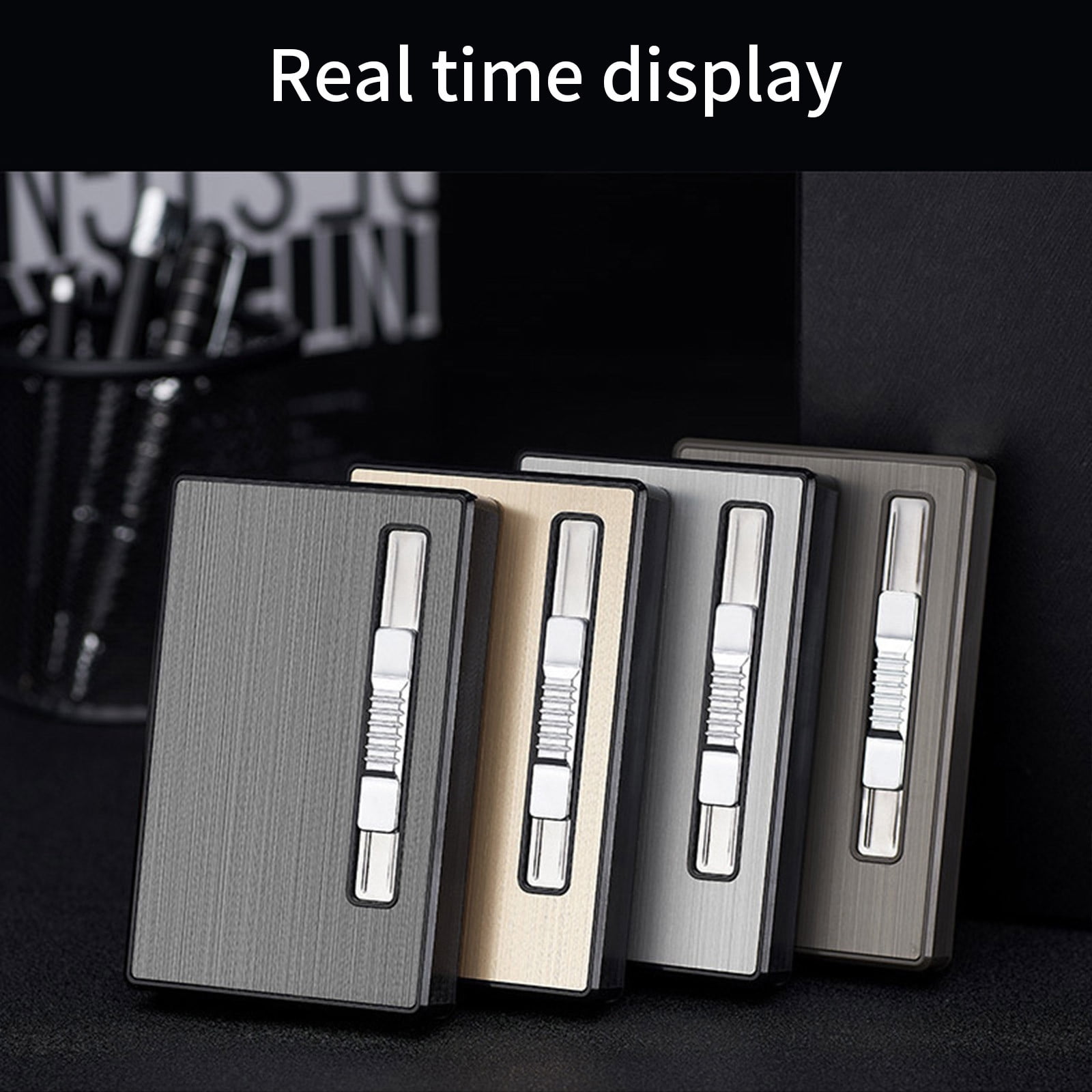Under 10, Case with Built-in Windproof Refillable Butane Torch Lighter ...