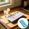 10-Cavity Star Silicone Ice Block Tray for Whiskey Cocktails, Candy ...