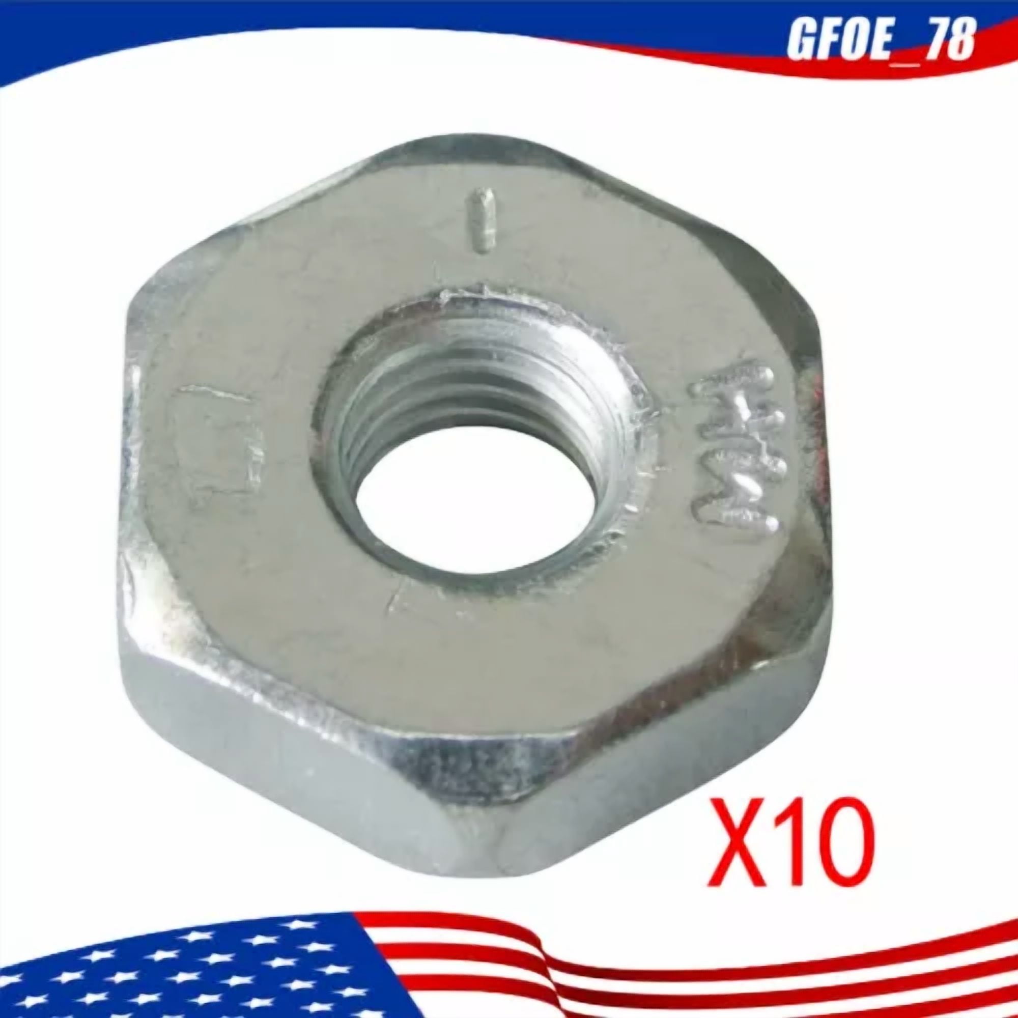 10 Chainsaw Guide Bar Nuts For Stihl 0000-955-0801 024 026 029 044 046 ...